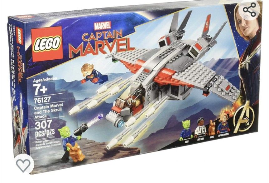 Lego Captain Marvel and Skrull, Hobbies & Toys, Toys & Games on Carousell