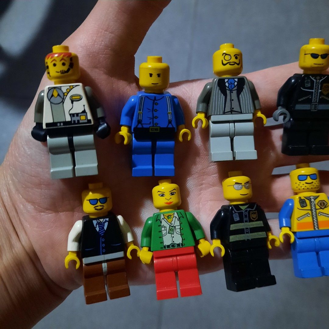 Lego Classic Vintage Minifigures Minifigs Lot Original Minifigure ...