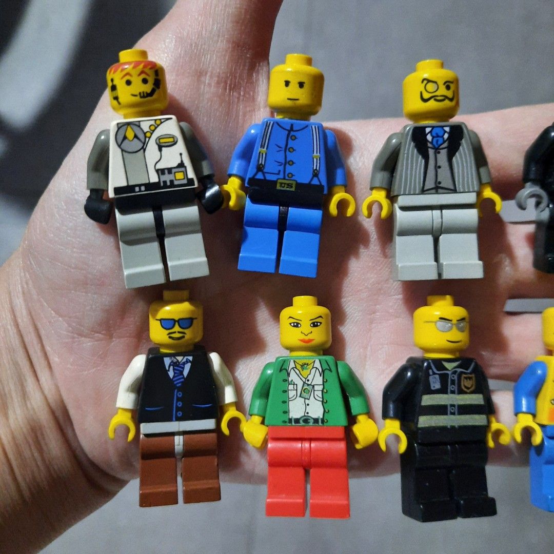 Lego Classic Vintage Minifigures Minifigs Lot Original Minifigure ...