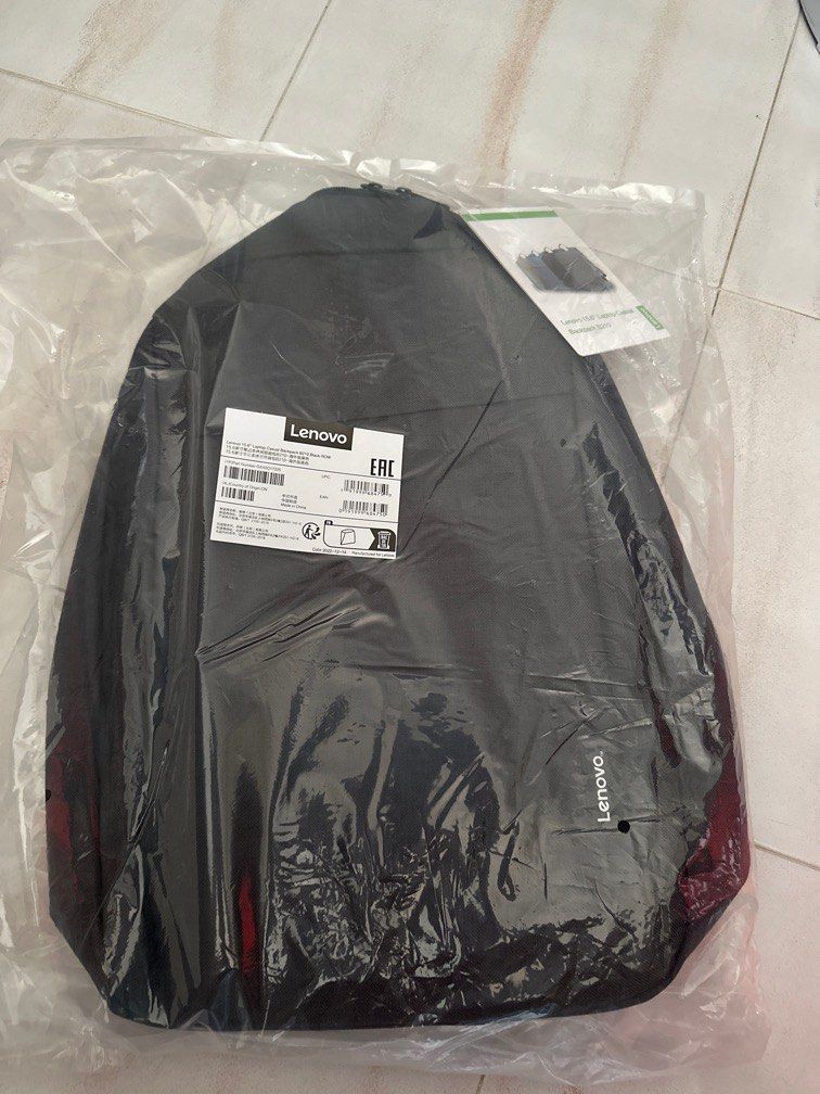 Lenovo laptop Backpack, Men's Fashion, Bags, Backpacks on Carousell