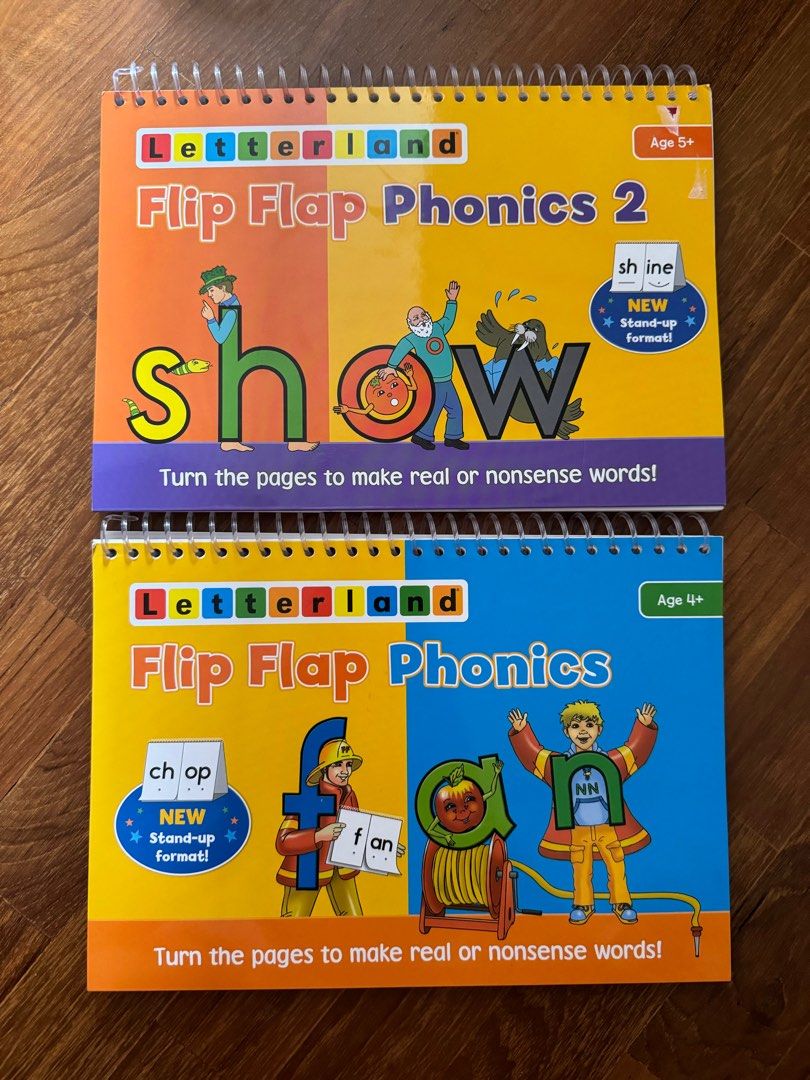 Letterland Flip Flap Phonics 1&2, Hobbies & Toys, Books & Magazines ...