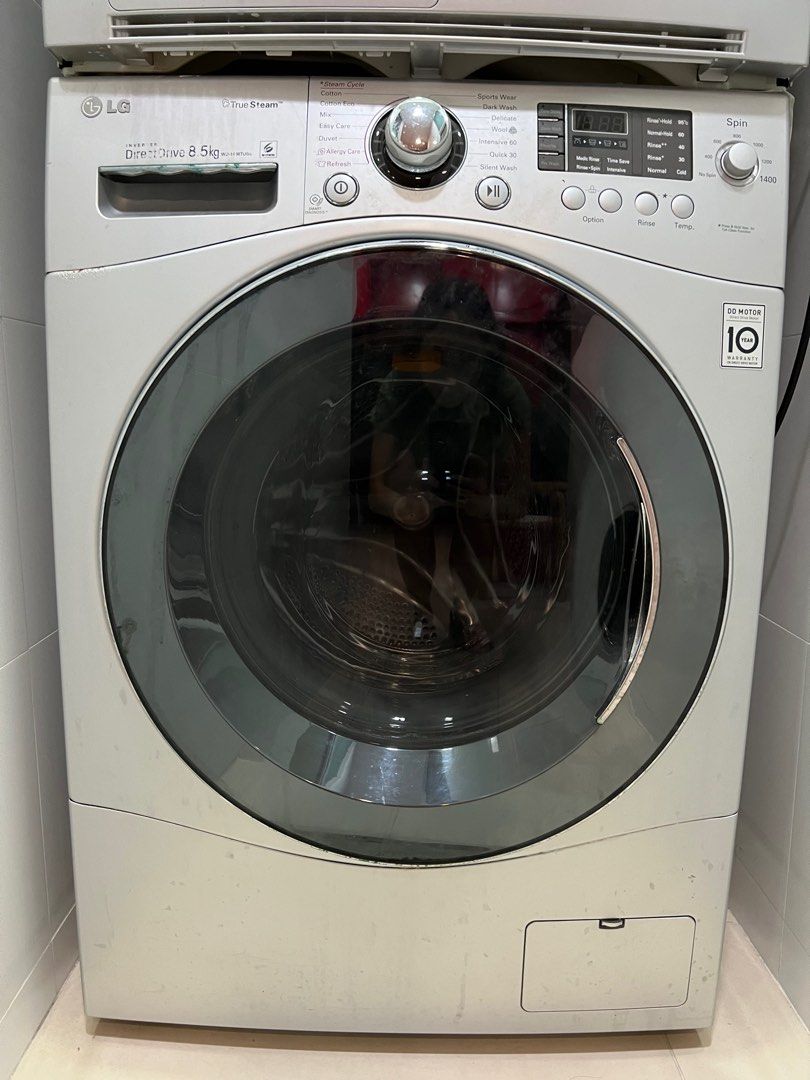 LG Front Load 8.5kg Washing Machine, TV & Home Appliances, Washing ...
