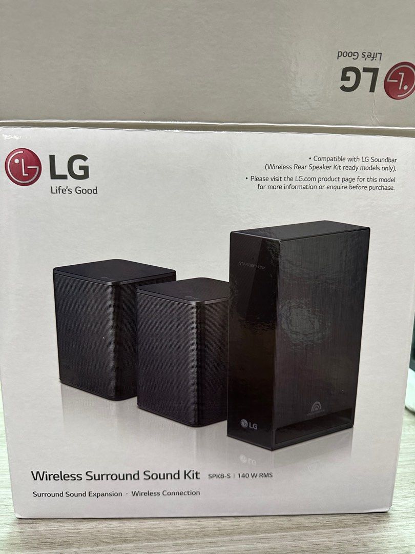 LG Wireless Surround Sound Kit, Audio, Soundbars, Speakers & Amplifiers ...