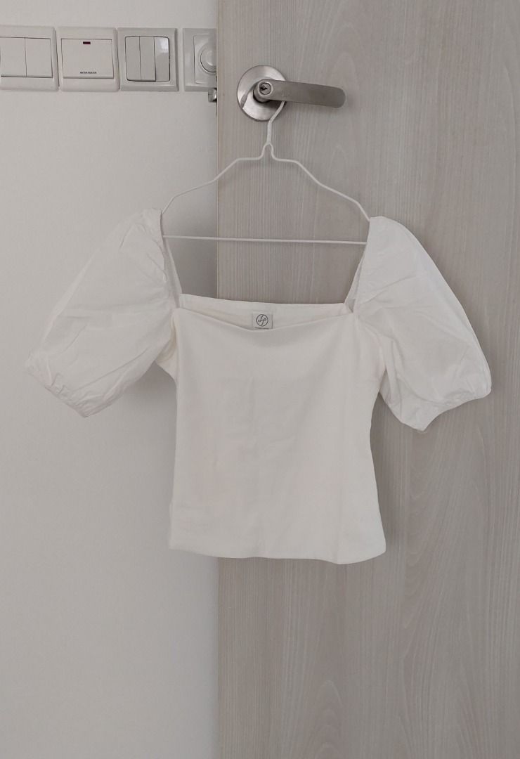 Lilypirates - Katy Top In Classic White, Women's Fashion, Tops, Blouses ...