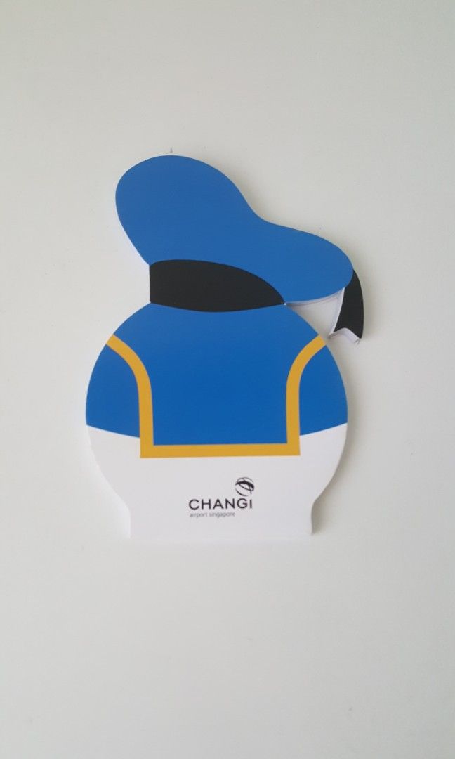 Limited Donald Duck Note Pad Changi Airport Singapore Disney ...