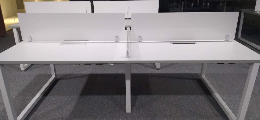Linear Workstation 2/4/6/8 Seater=OFFICE FURNITURE DIRECT SUPPLIER ...