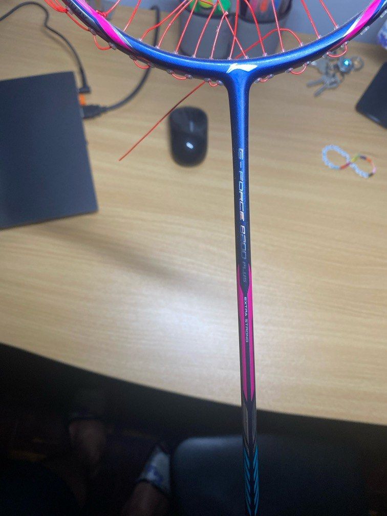 Li-ning G-Force 8200 PLUS badminton racket, Sports Equipment, Sports ...