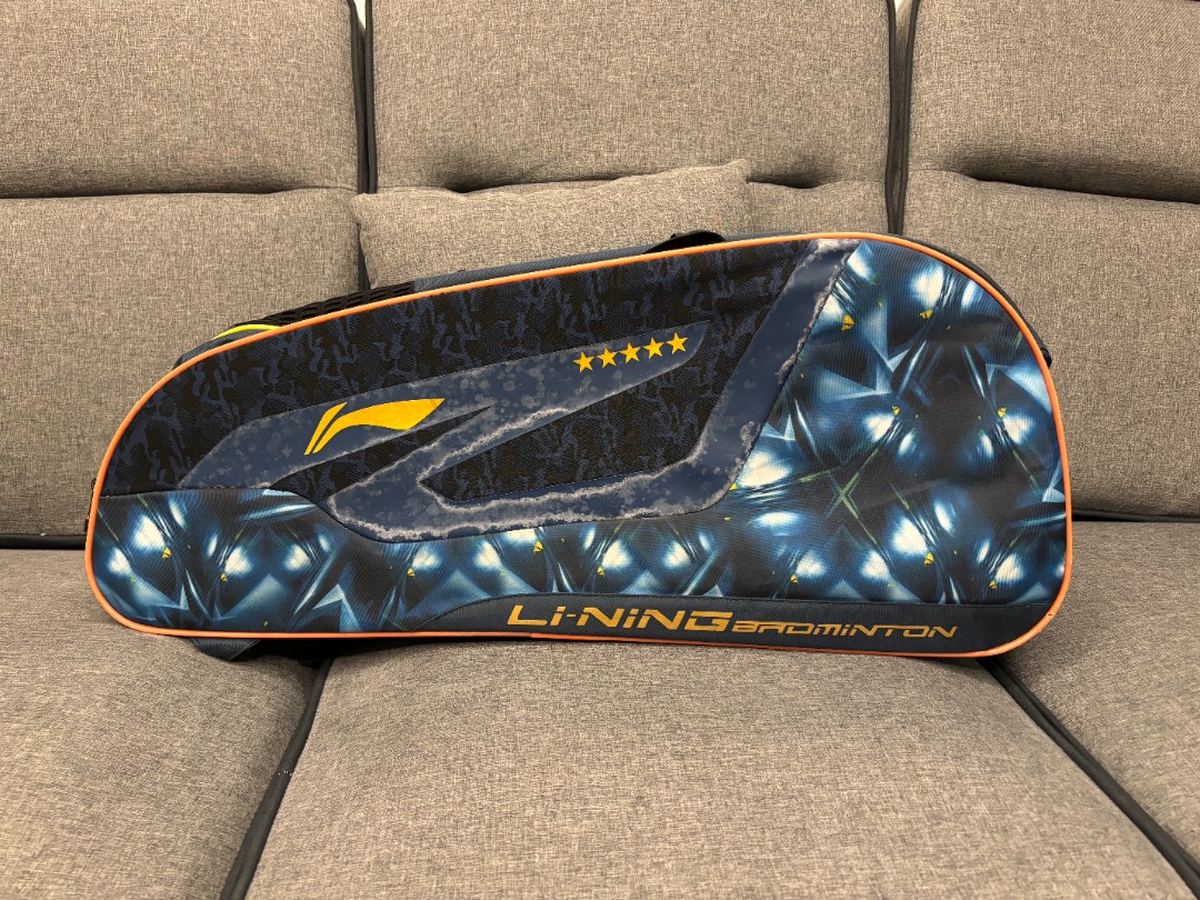 LINING Racquet Bag 9-in-1, Sports Equipment, Sports & Games, Racket ...