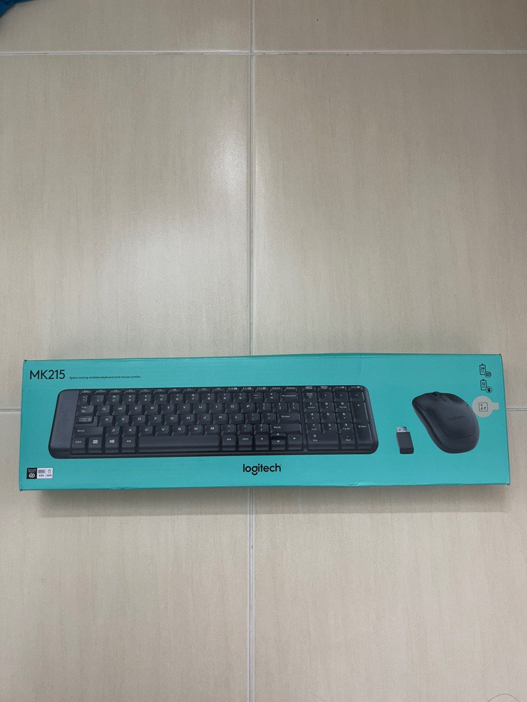 Logitech Mk215 Wireless Keyboard And Mouse Computers And Tech Parts And Accessories Computer