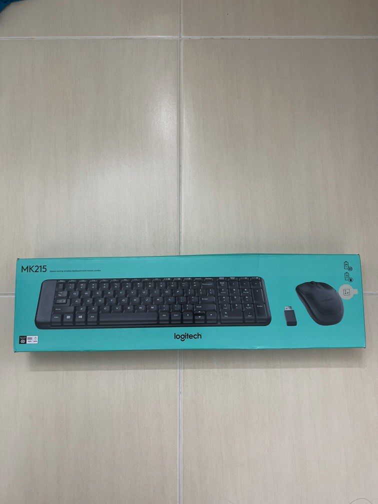 Logitech Mk215 Wireless Keyboard And Mouse Computers And Tech Parts And Accessories Computer