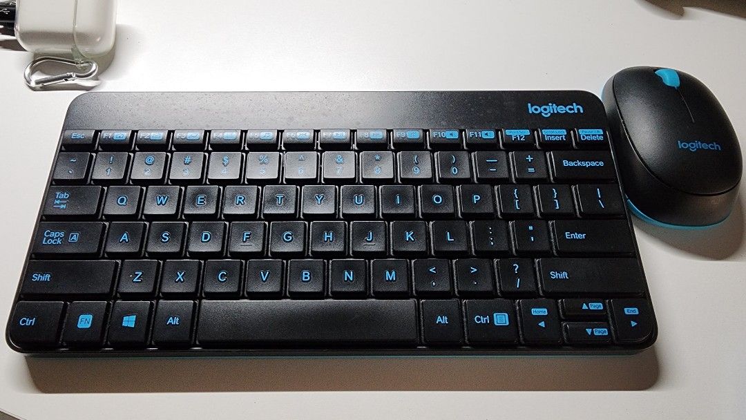 Logitech mouse n keyboard, Computers & Tech, Parts & Accessories, Computer Keyboard on Carousell