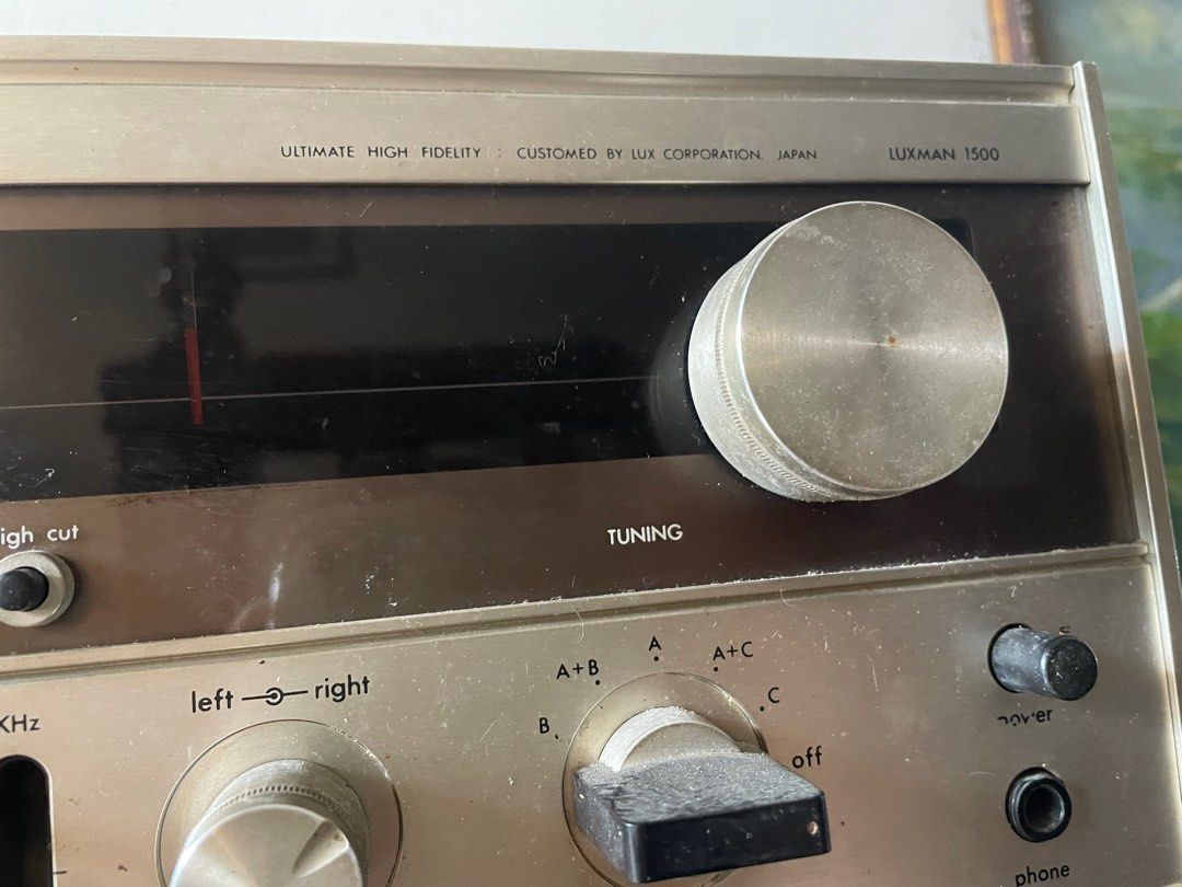 Luxman 1500 multiplex stereo receiver, Audio, Soundbars, Speakers & Amplifiers on Carousell