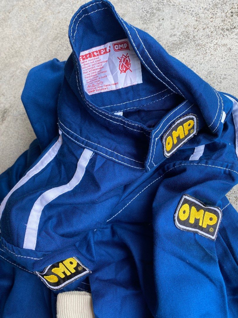(M) Vintage OMP RARE RACING SUIT OVERALL jumpsuit made in japan, Men's ...