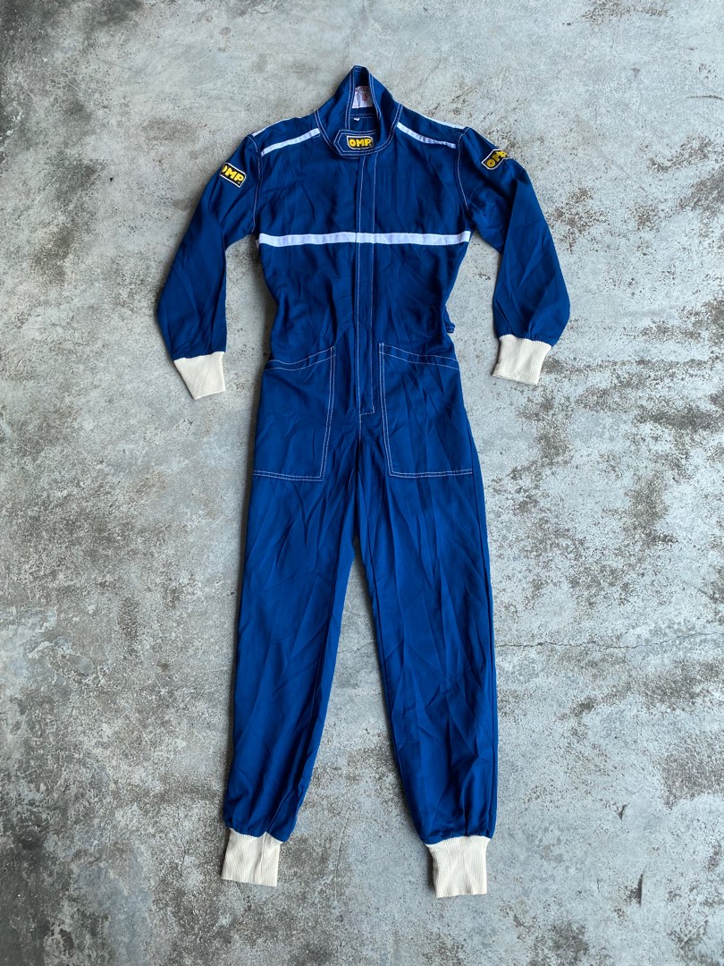 (M) Vintage OMP RARE RACING SUIT OVERALL jumpsuit made in japan, Men's ...