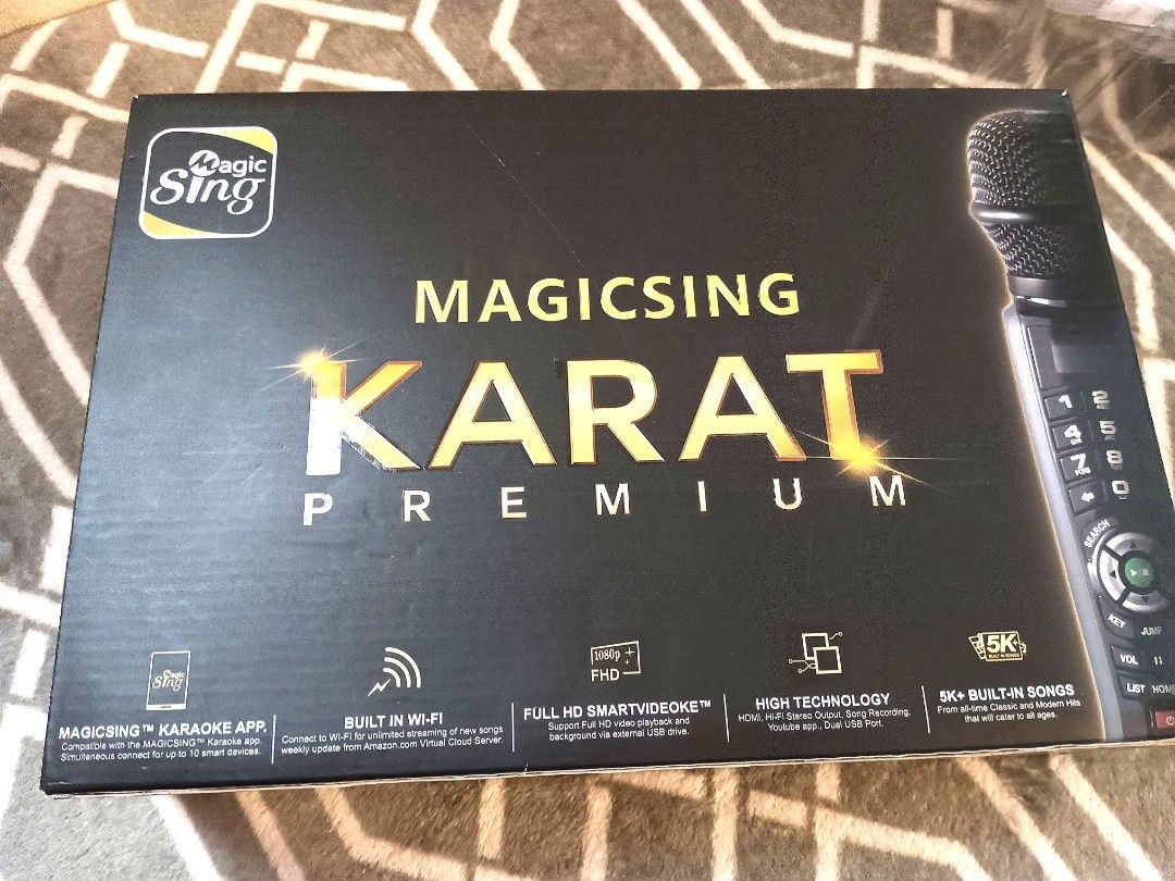 Magic sing karat premium, Audio, Other Audio Equipment on Carousell