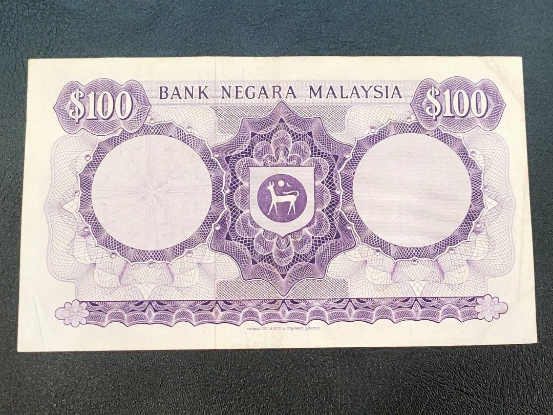 Malaysia 1st series Rm100 ringgit, Hobbies & Toys, Memorabilia & Collectibles, Currency on Carousell