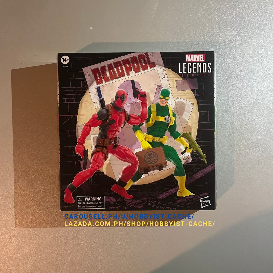 Marvel Legends Deadpool and Bob, Agent of Hydra 2-Pack, Hobbies & Toys ...