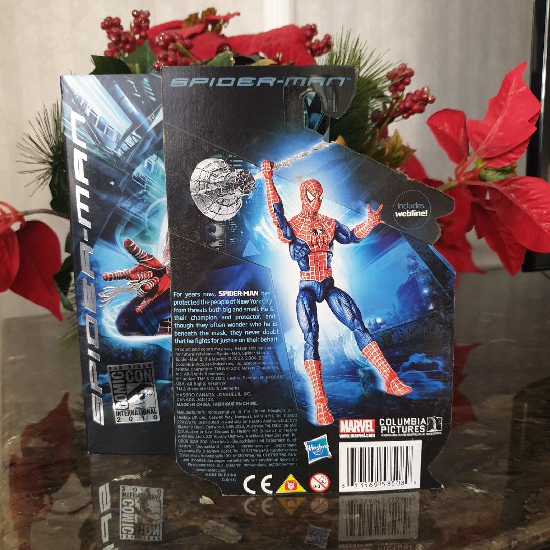 Marvel Universe 3.75" Spider-Man Movie Figure 2010 SDCC Exclusive Tobey ...