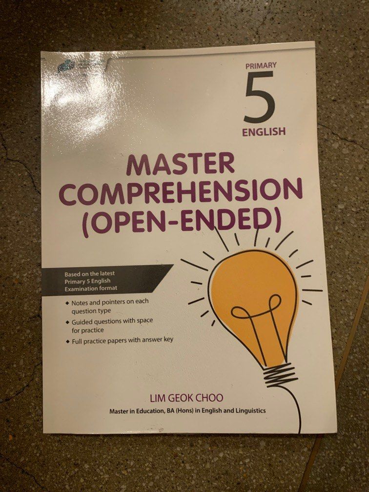 Mastering Comprehension P5, Hobbies & Toys, Books & Magazines, Assessment Books on Carousell