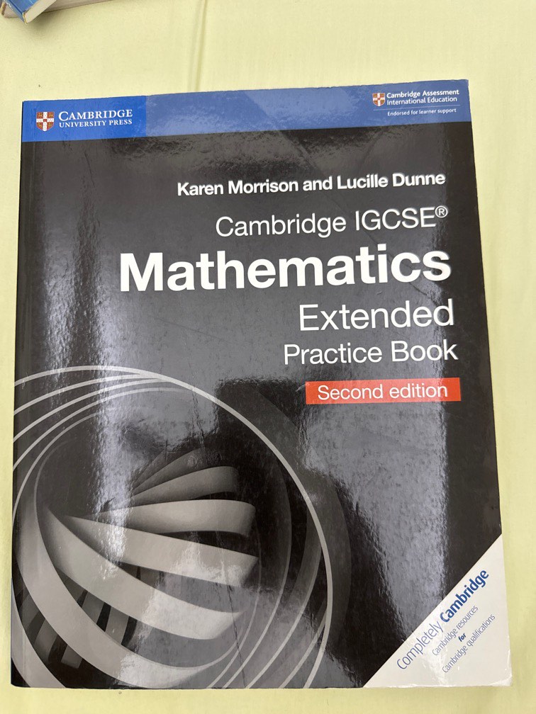 Mathematics - Cambridge IGCSE - Extended Practice book, Hobbies & Toys ...
