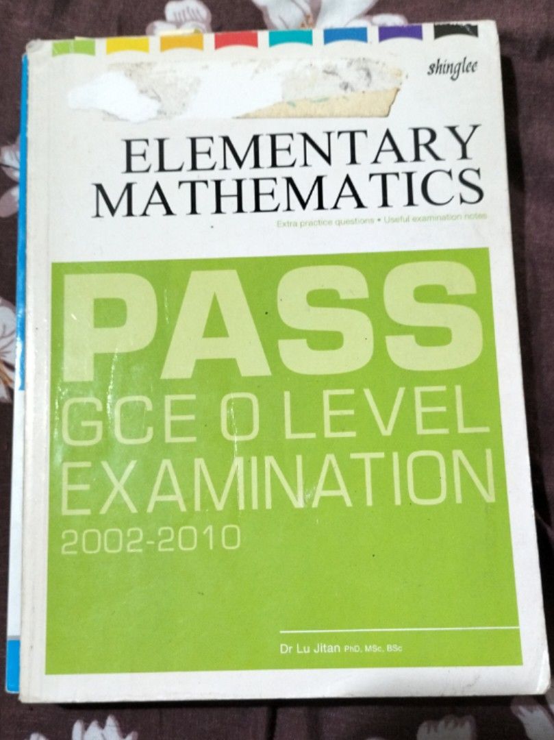 Mathematics O level Exercise book, Hobbies & Toys, Books & Magazines ...