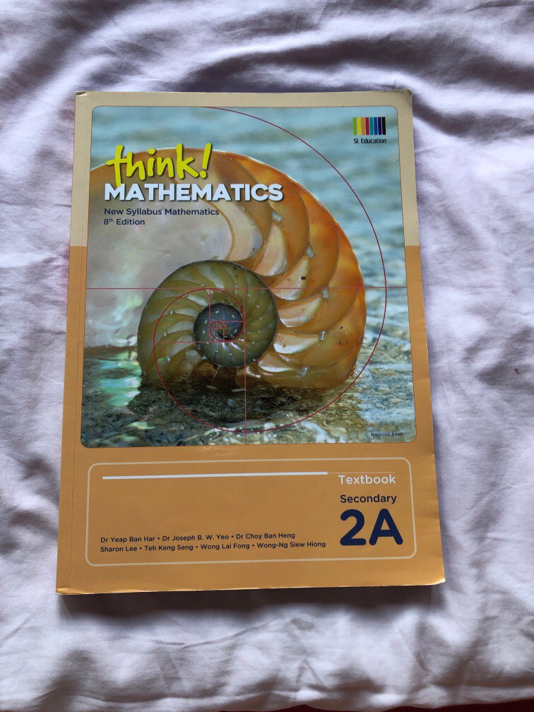 Mathematics textbook (2A secondary 2), Hobbies & Toys, Books ...