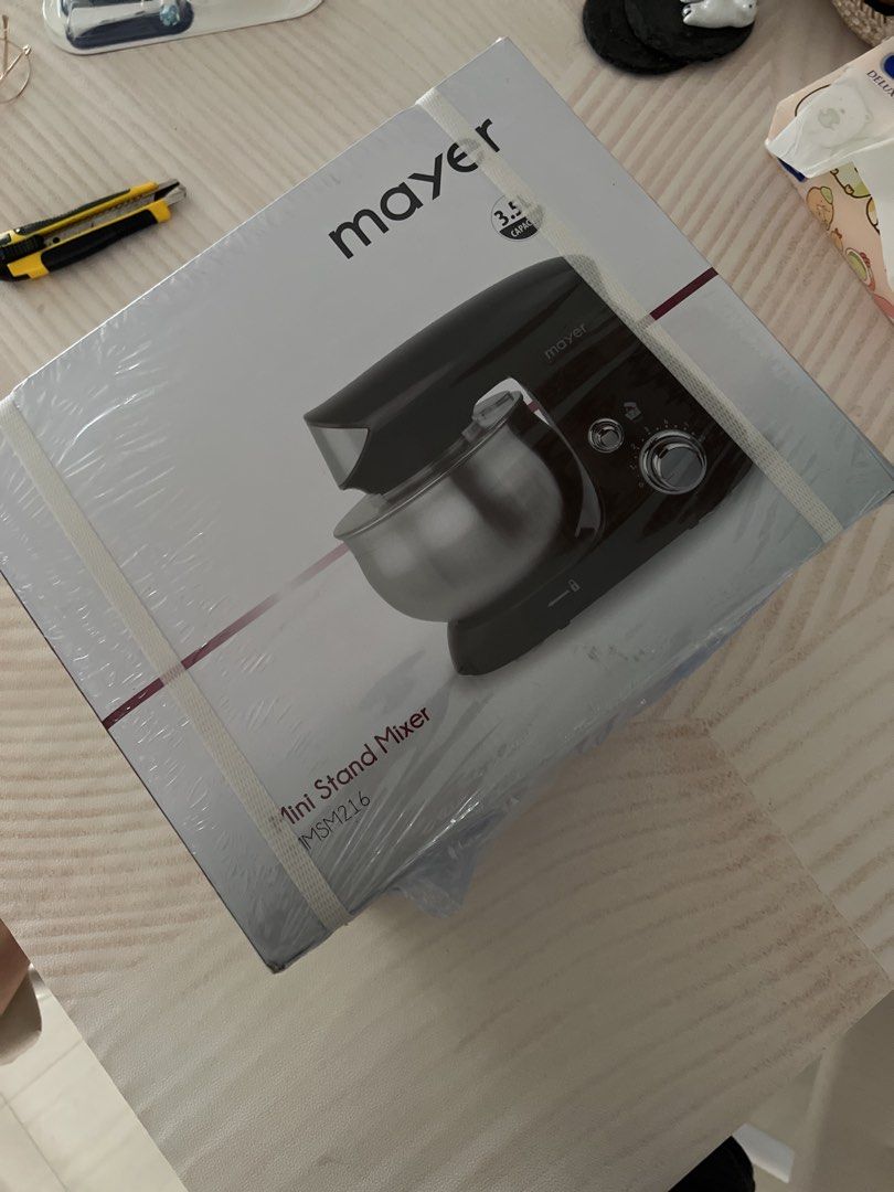 Mayer Mini Stand Mixer 3.5L (Black), TV & Home Appliances, Kitchen ...
