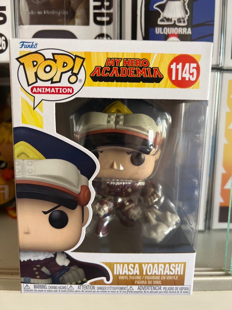 MHA Inasa Yoarashi Funko Pop, Hobbies & Toys, Toys & Games on Carousell
