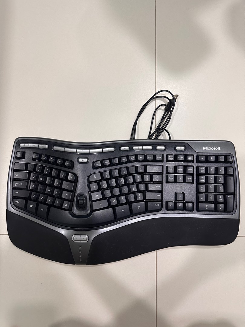 Microsoft Natural Ergonomic Keyboard 4000 for Business - Wired ...