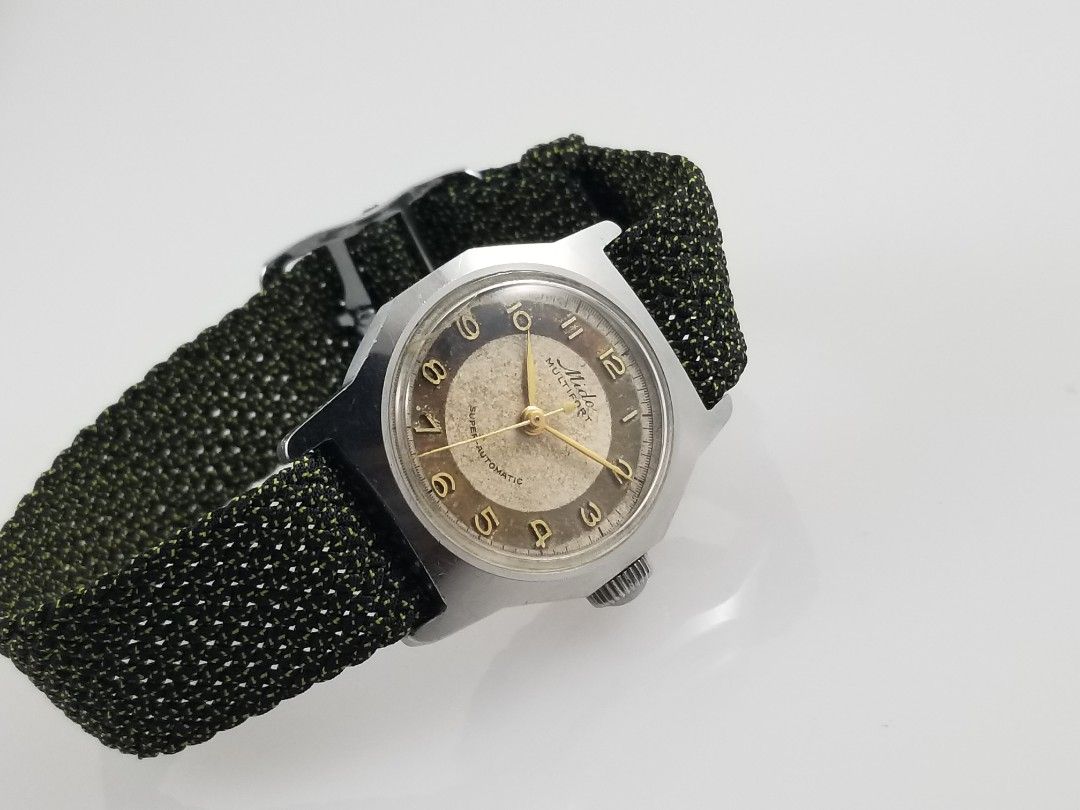 Mido Multifort super automatic Bumper Movement octagonal case Rail ...