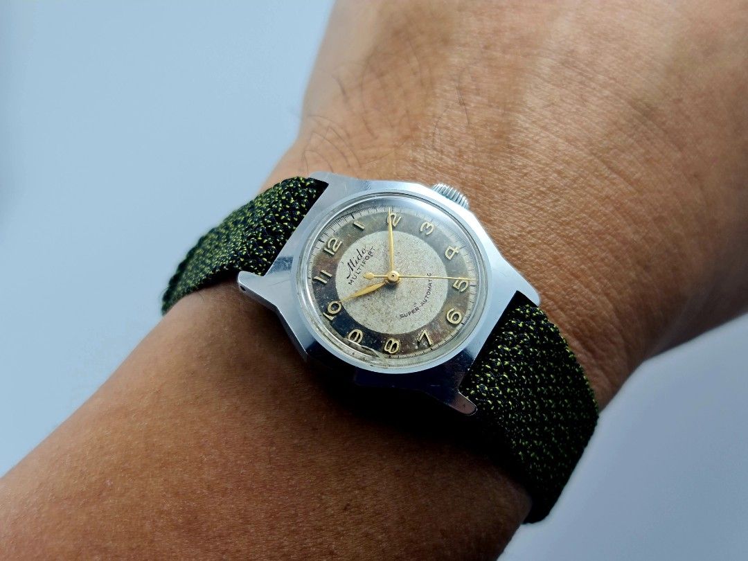 Mido Multifort super automatic Bumper Movement octagonal case Rail ...