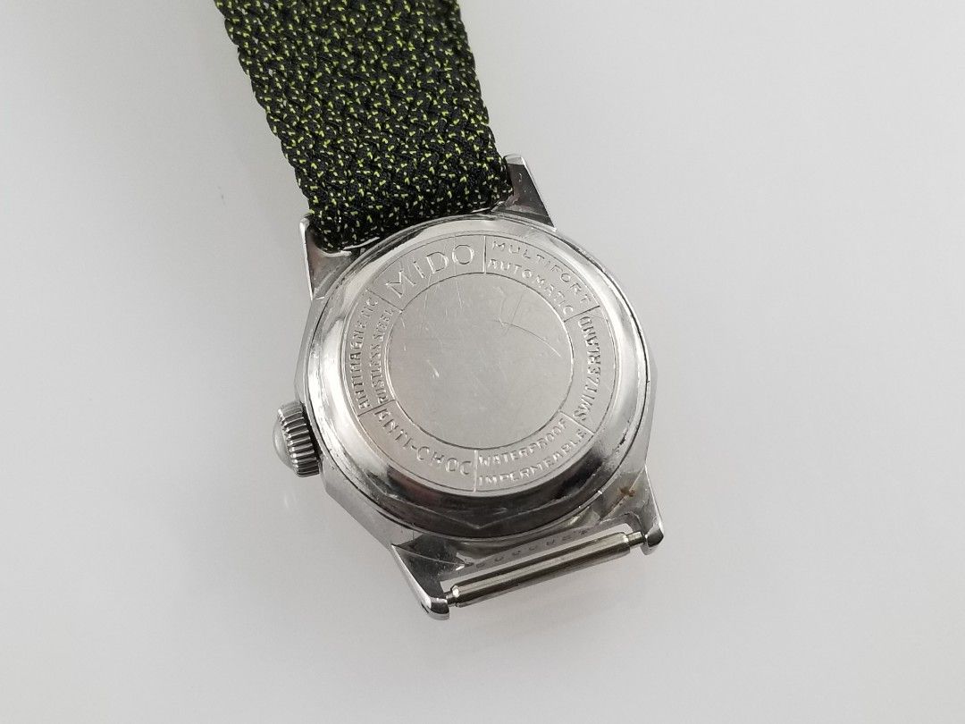 Mido Multifort super automatic Bumper Movement octagonal case Rail ...