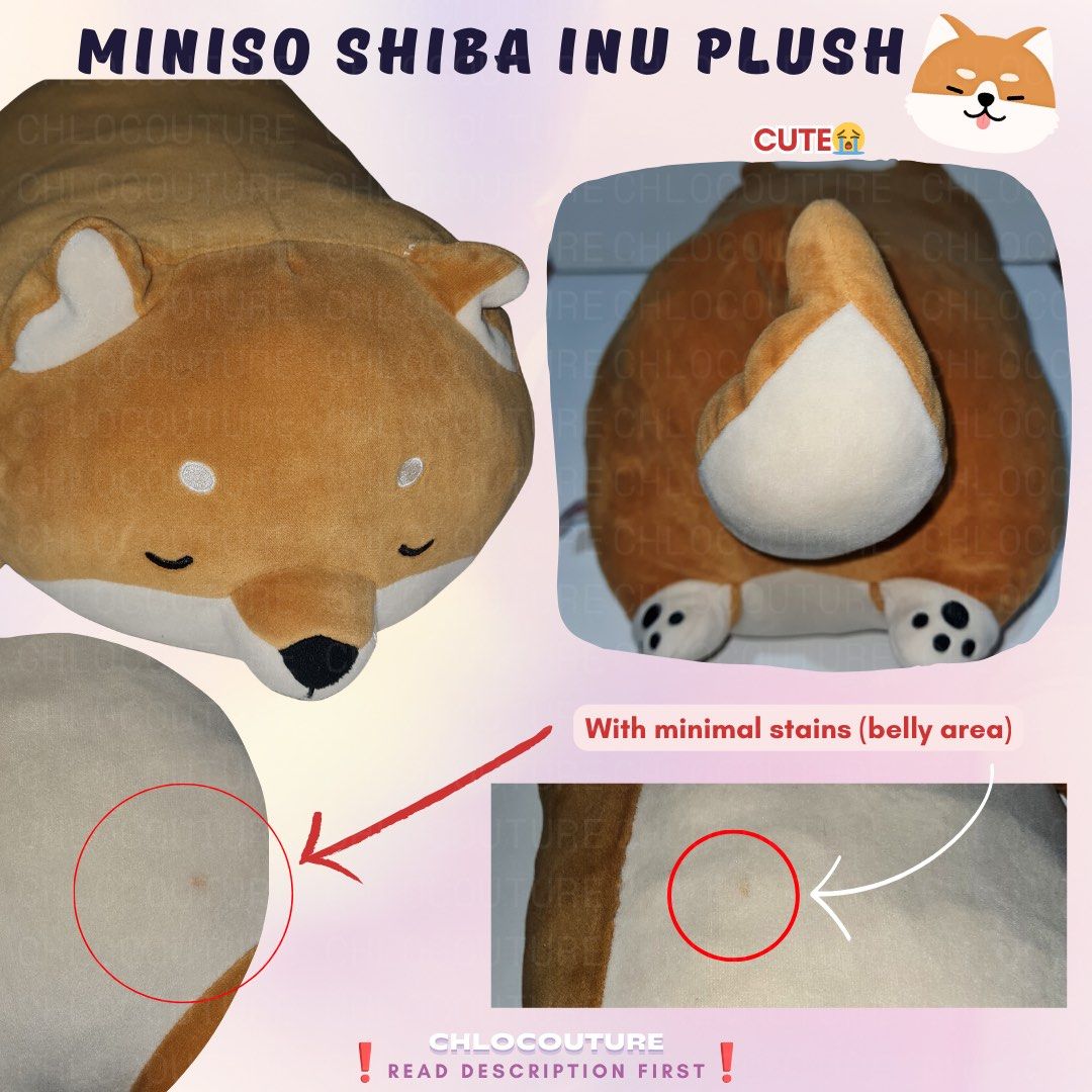 MINISO BUNDLE : SHIBA PLUSH AND LIMITED EDITION IRON MAN, Hobbies ...