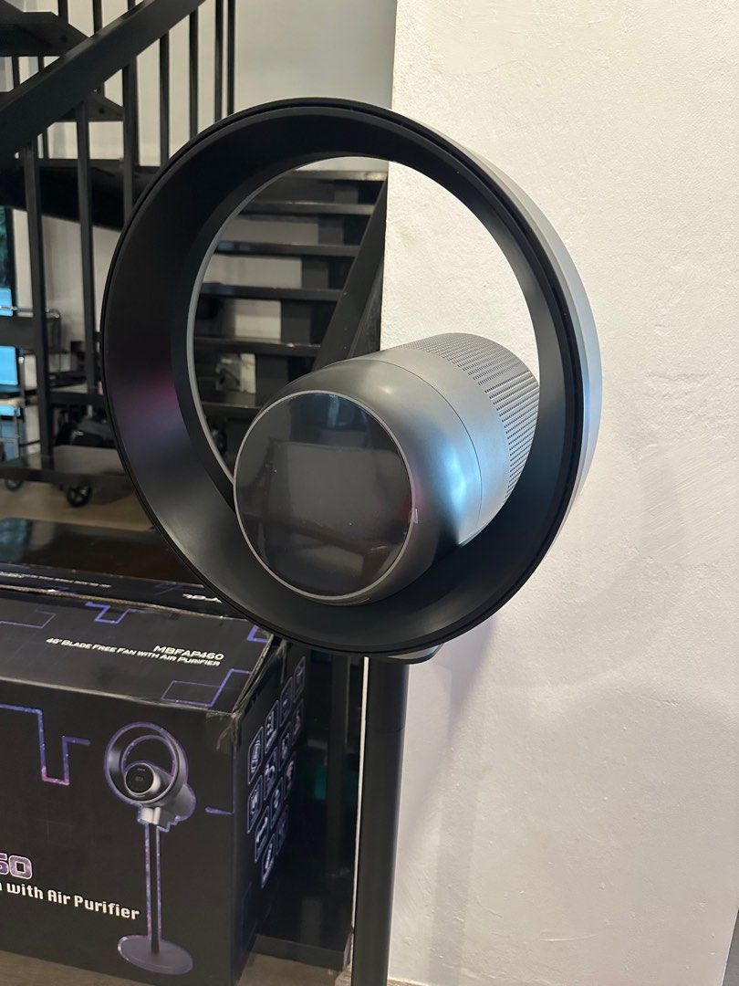 Mistral Blade Free Fan with Air Purifier, Furniture & Home Living ...