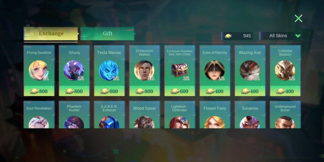 MLBB skin 11.11, Video Gaming, Gaming Accessories, In-Game Products on ...