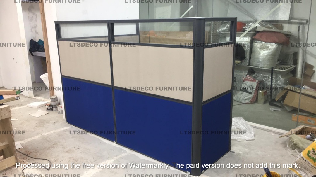 MODULAR PARTITION OFFCIE FURNITURE PARTITION, Furniture & Home Living ...