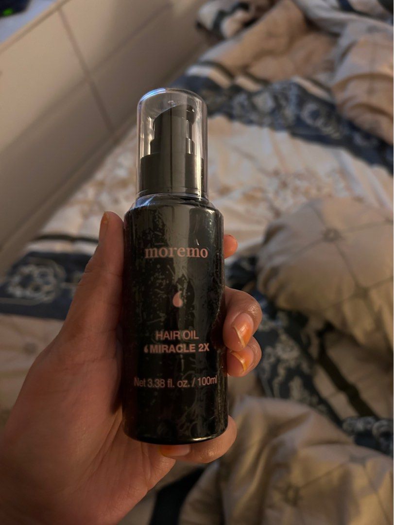 moremo hair oil miracle 2X, Beauty & Personal Care, Hair on Carousell