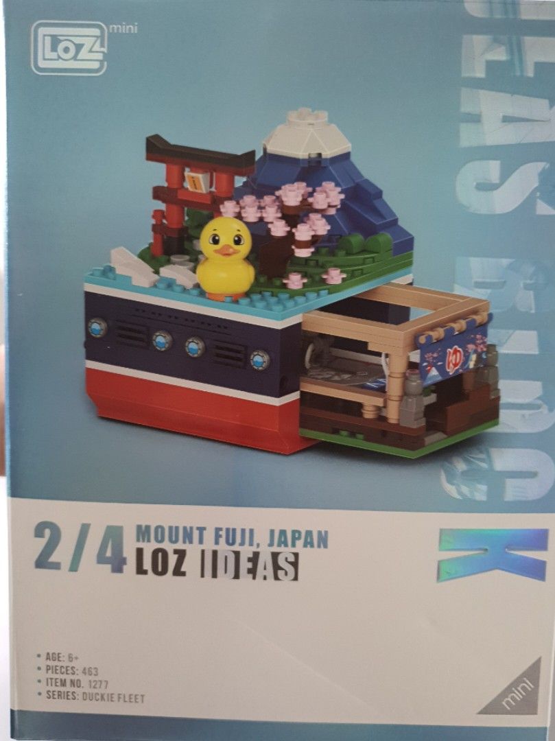 Mount Fuji Japan Duckie Fleet lego, Hobbies & Toys, Toys & Games on ...