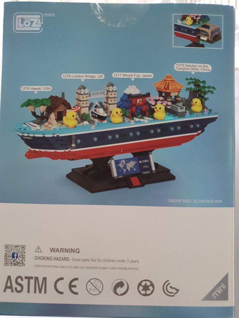 Mount Fuji Japan Duckie Fleet lego, Hobbies & Toys, Toys & Games on ...