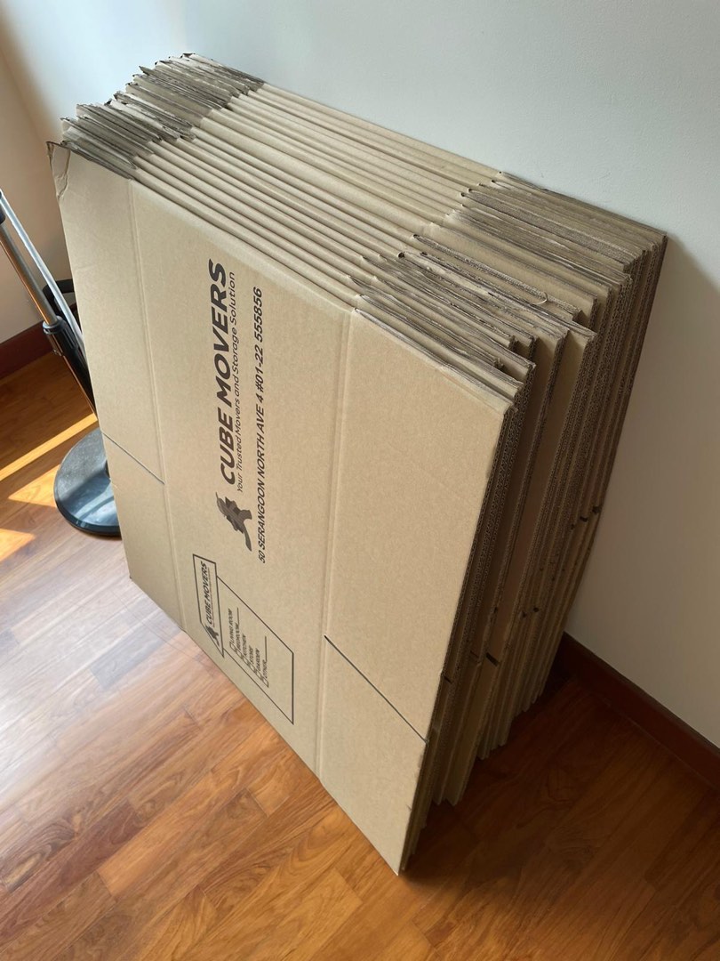 Mover Cardboard Boxes, Furniture & Home Living, Home Improvement ...