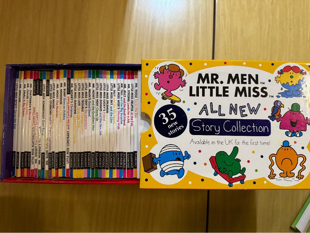 Mr men little miss story collections 35 box set 教導各種情緒 初學英文必備, 興趣及遊戲 ...