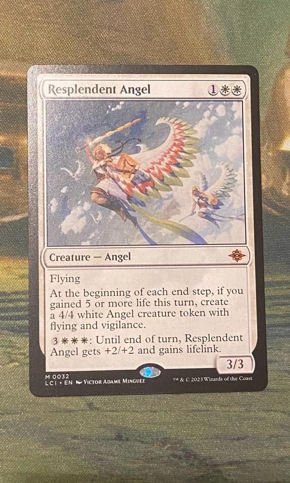 Mtg Lost Caverns of Ixalan Mythic Resplendent Angel Ojer Taq etc ...