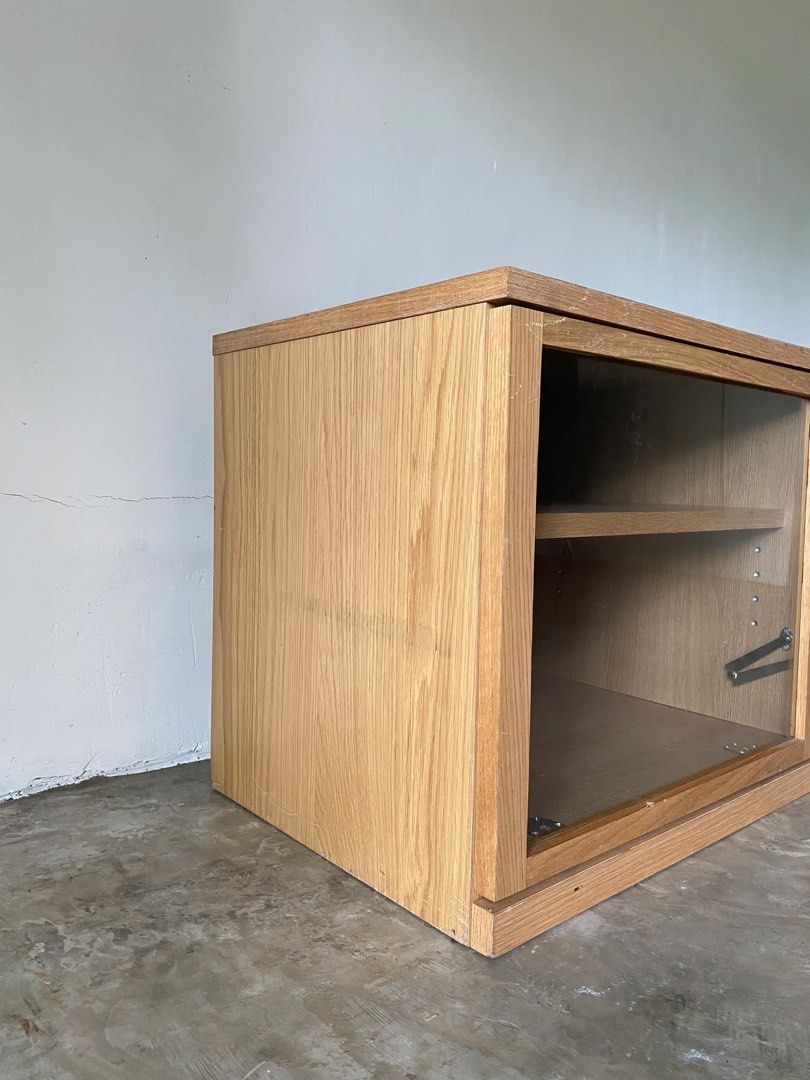 Muji Oak Av Rack, Furniture & Home Living, Furniture, TV Consoles on ...