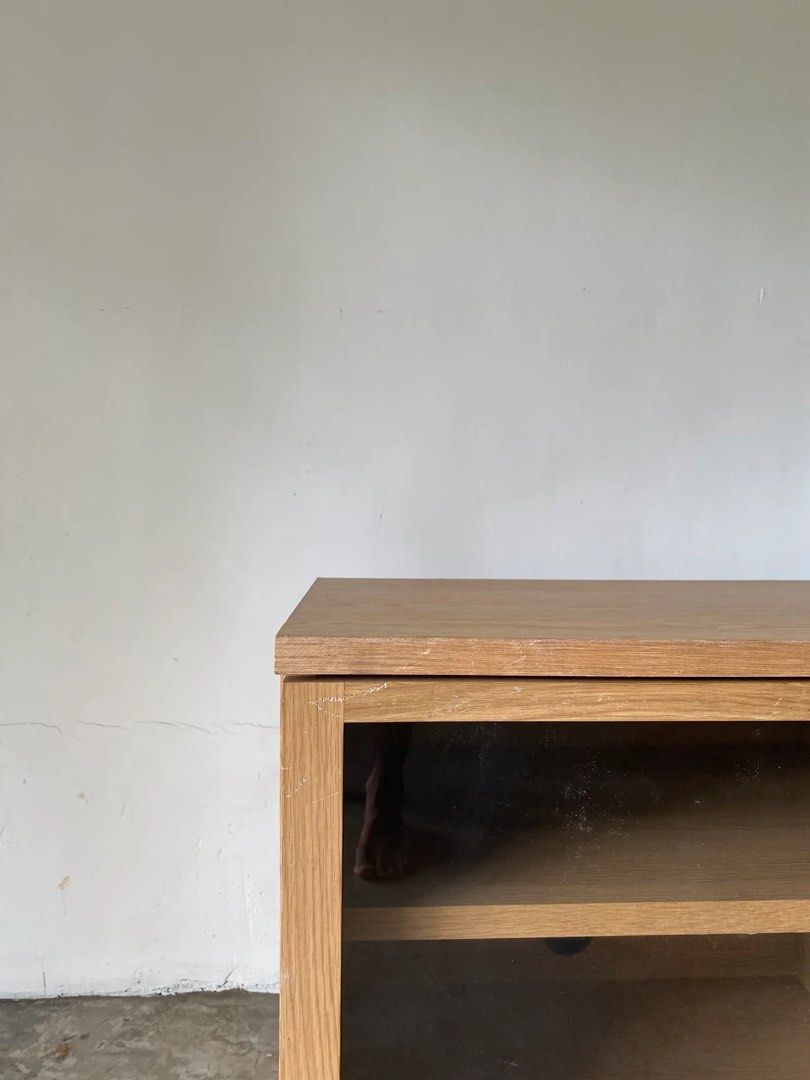 Muji Oak Av Rack, Furniture & Home Living, Furniture, TV Consoles on ...