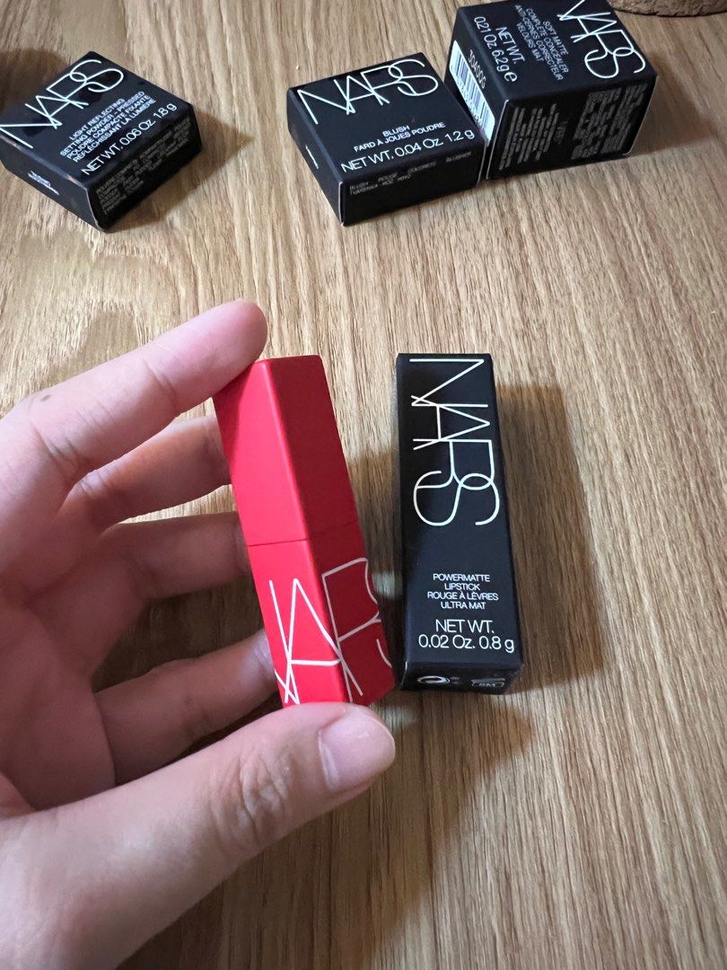 Nars Orgasm X blush mini and powermatte Lipstick Dragon girl mini, 美容＆個人護理, 健康及美容 - 皮膚護理, 化妝品 ...