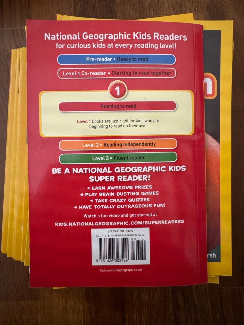 National Geographic Kids level 1, Hobbies & Toys, Books & Magazines ...