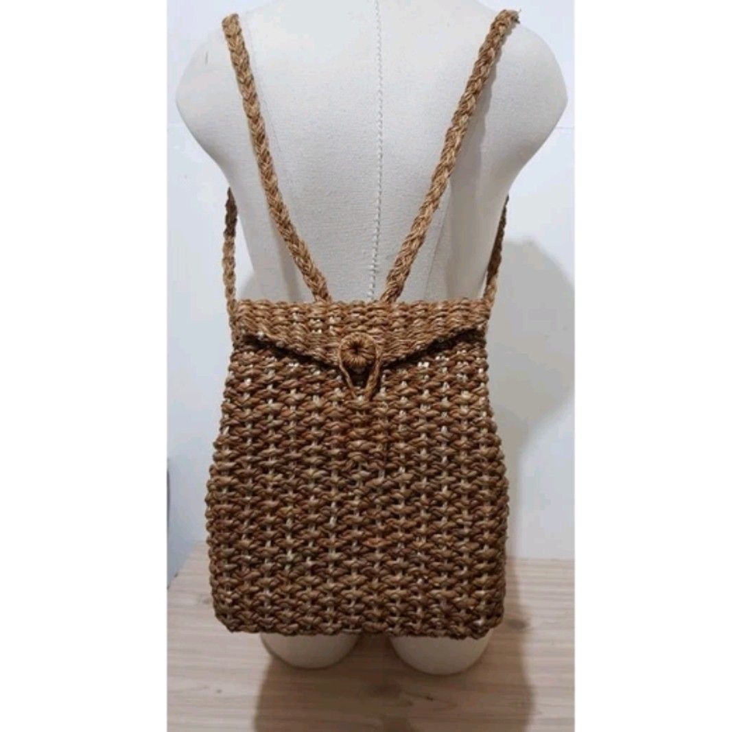 Native Backpack/Pandan Bag/Knapsack Bag, Women's Fashion, Bags ...