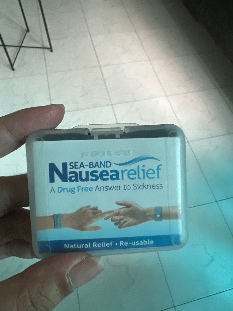 Nausea relief bands, Health & Nutrition, Medical Supplies & Tools on ...