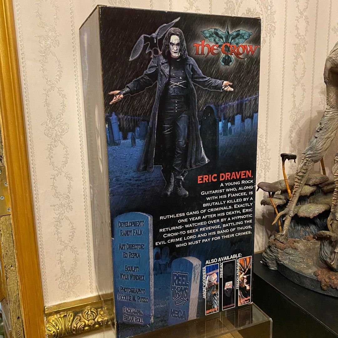 NECA 18 inch the crow figure, Hobbies & Toys, Toys & Games on Carousell