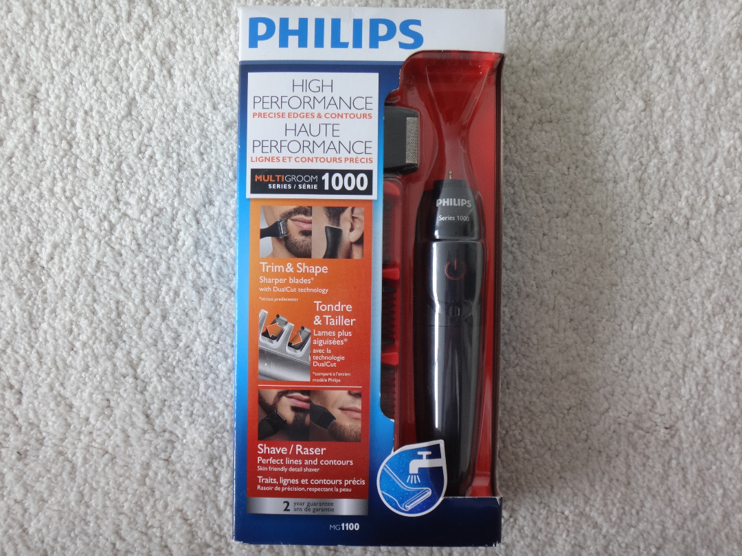 NEW PHILIPS MG1100 Mini Electric Shaver Razer NO TRIMMING TIP, Beauty ...